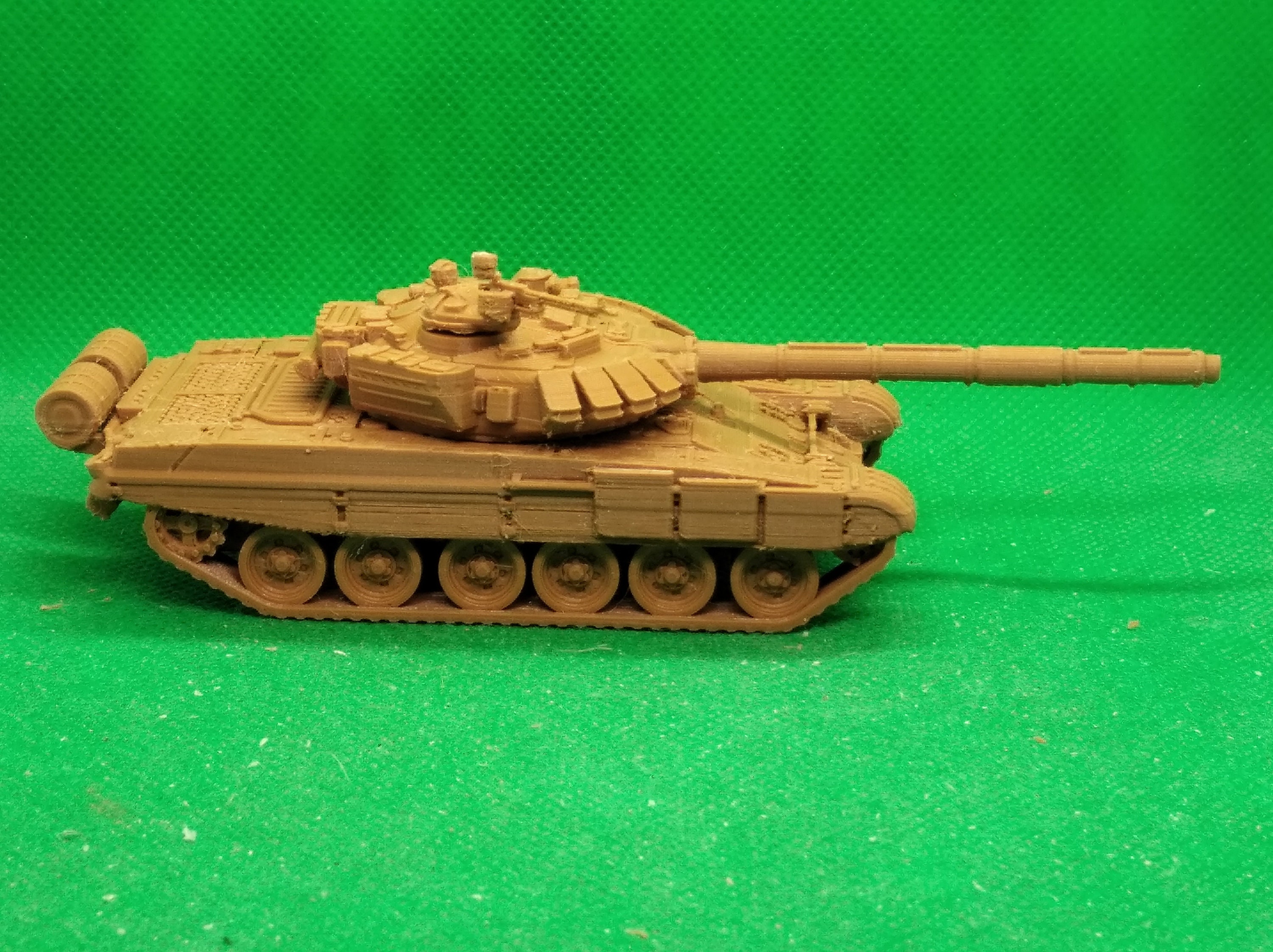1/72 Scale Soviet T-72BM Main Battle Tank (kontakt-5 ERA), Cold War ...
