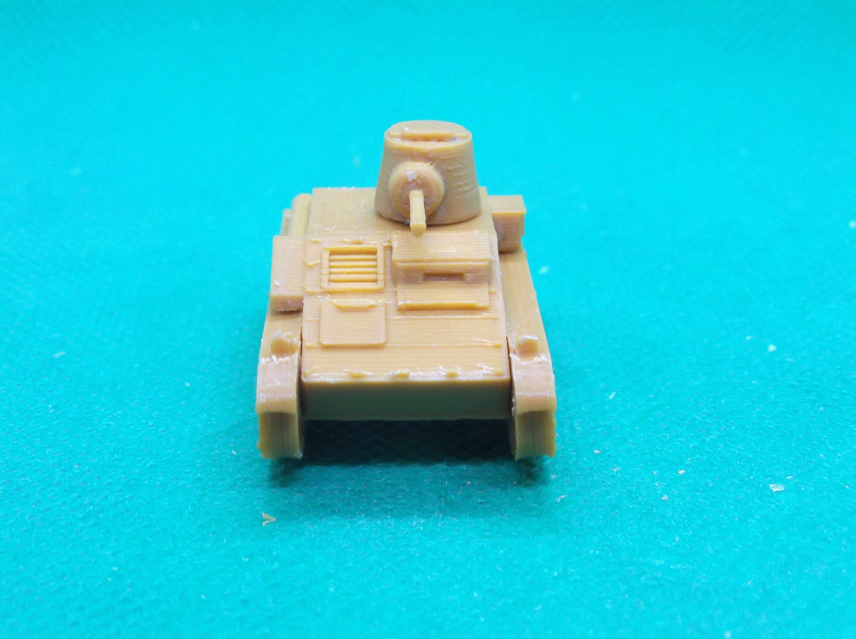 1/87 Scale Belgian T15 Light Tank vickers Model 1934 | Etsy