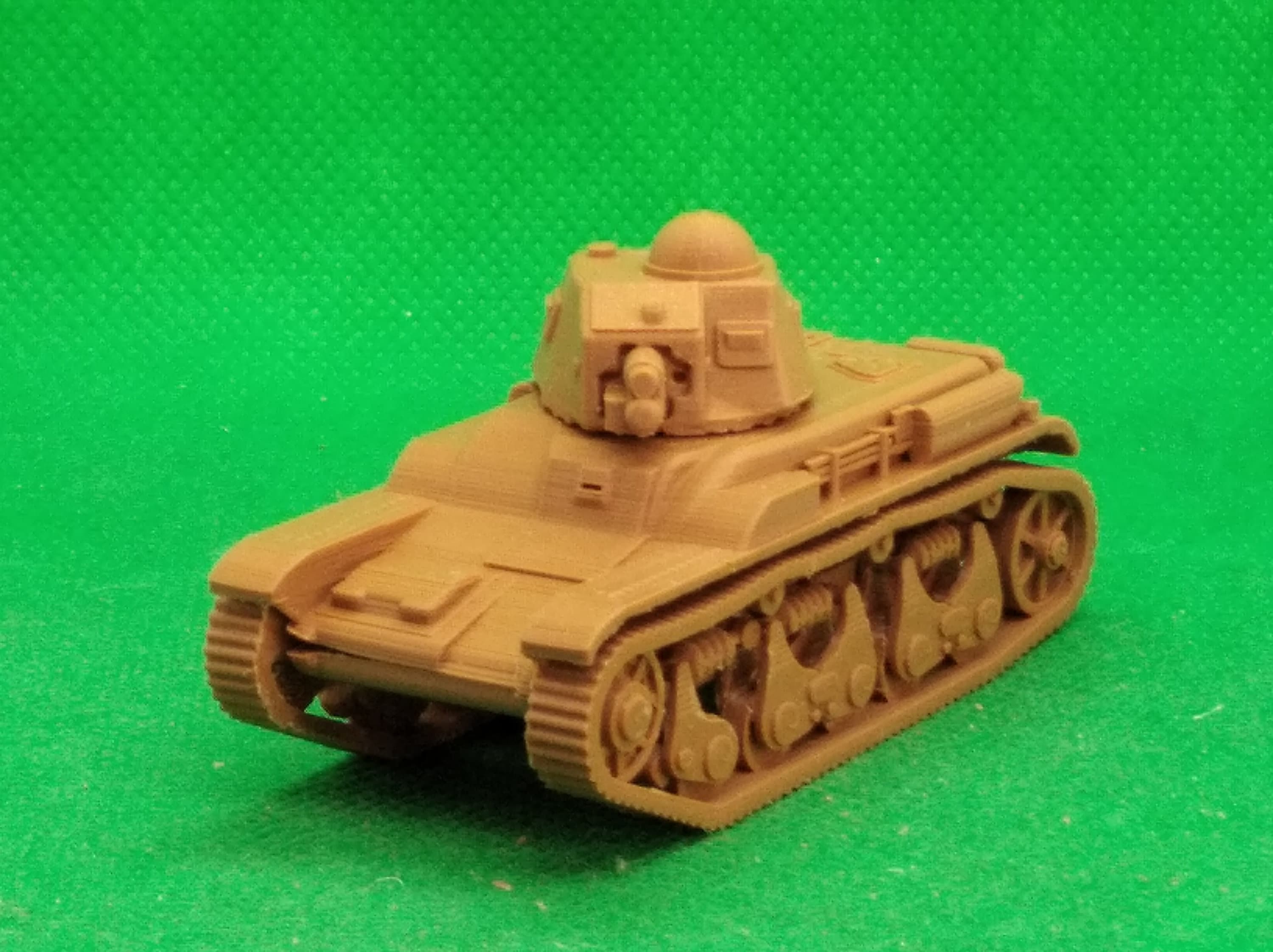 1/56 Scale French Renault R35 Light Tank World War Two WW2 | Etsy