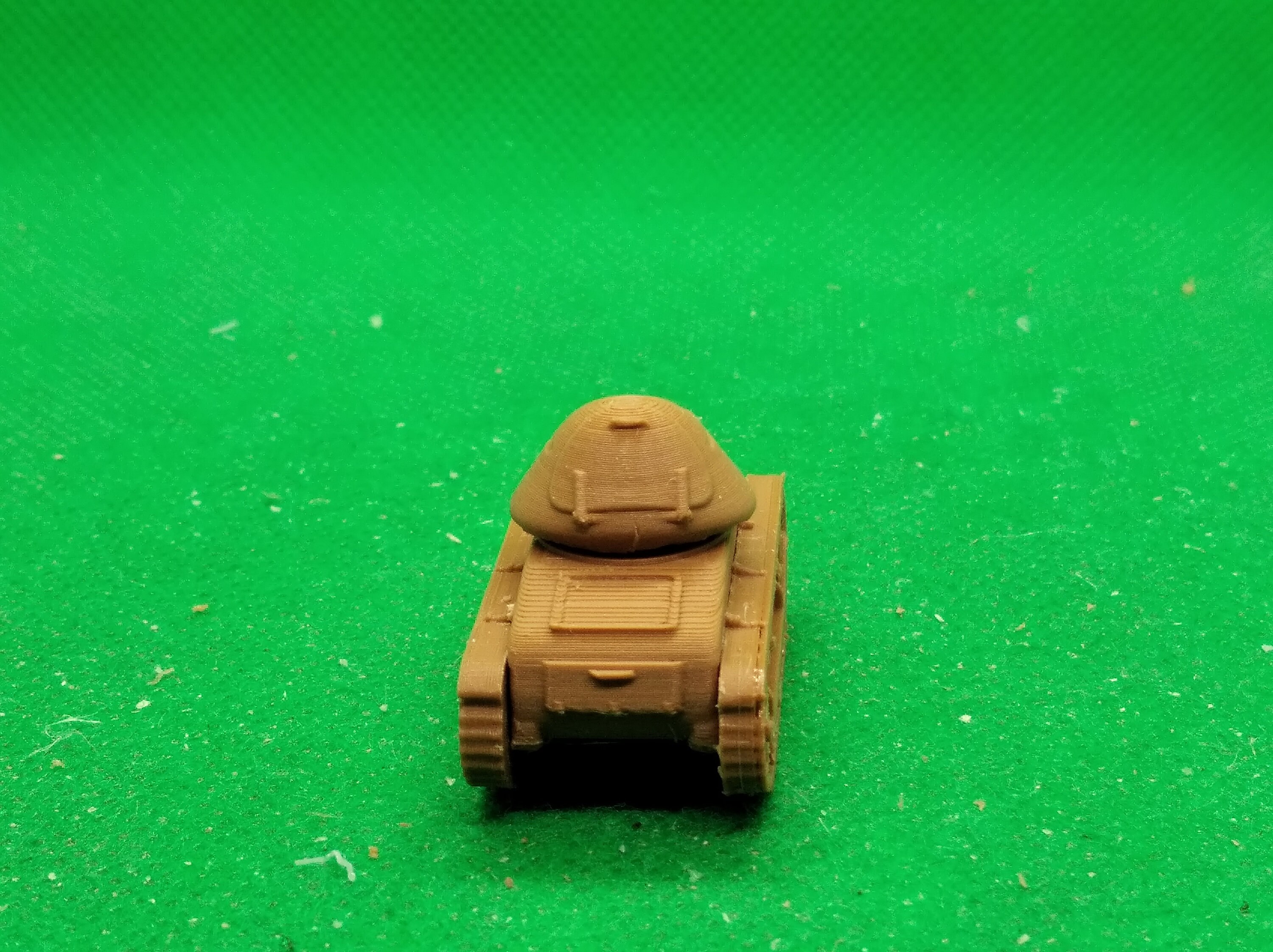 1/72 Scale French Renault DAF 1A One-man Tank Project, World War Two ...