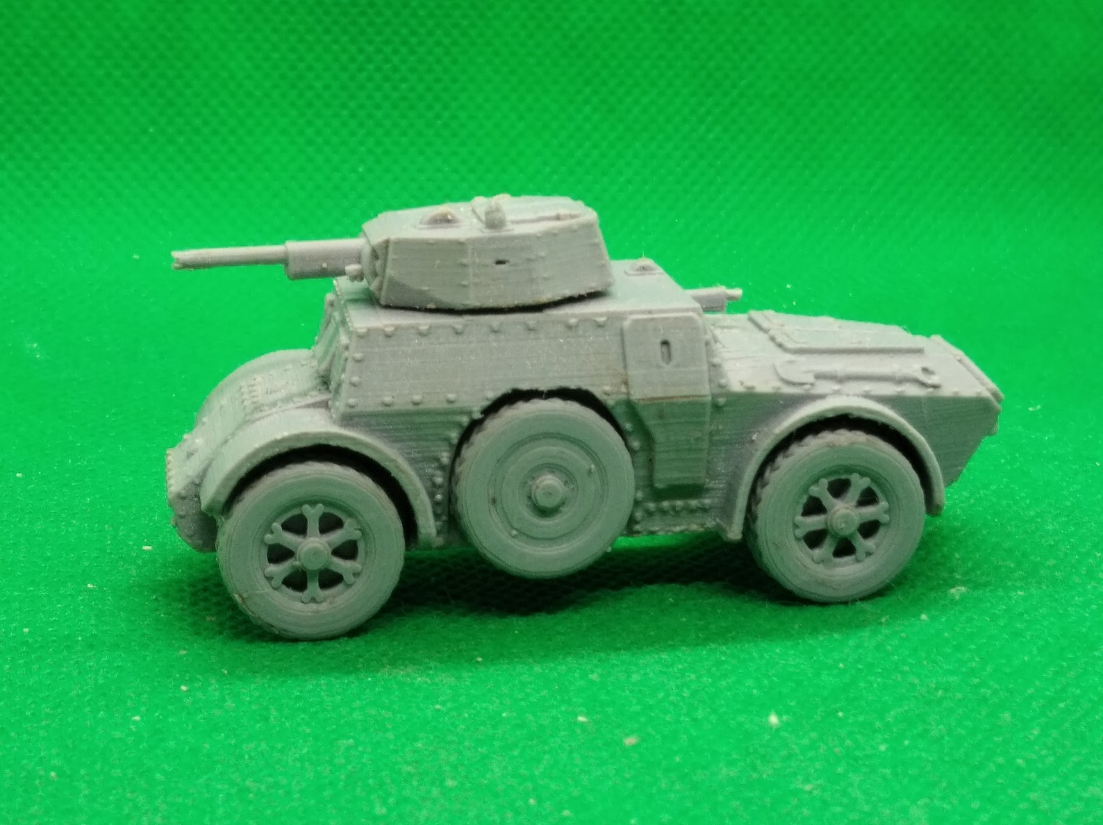 1/72 Scale Italian Fiat-ansaldo Autoblindo AB 43 Armored Car | Etsy