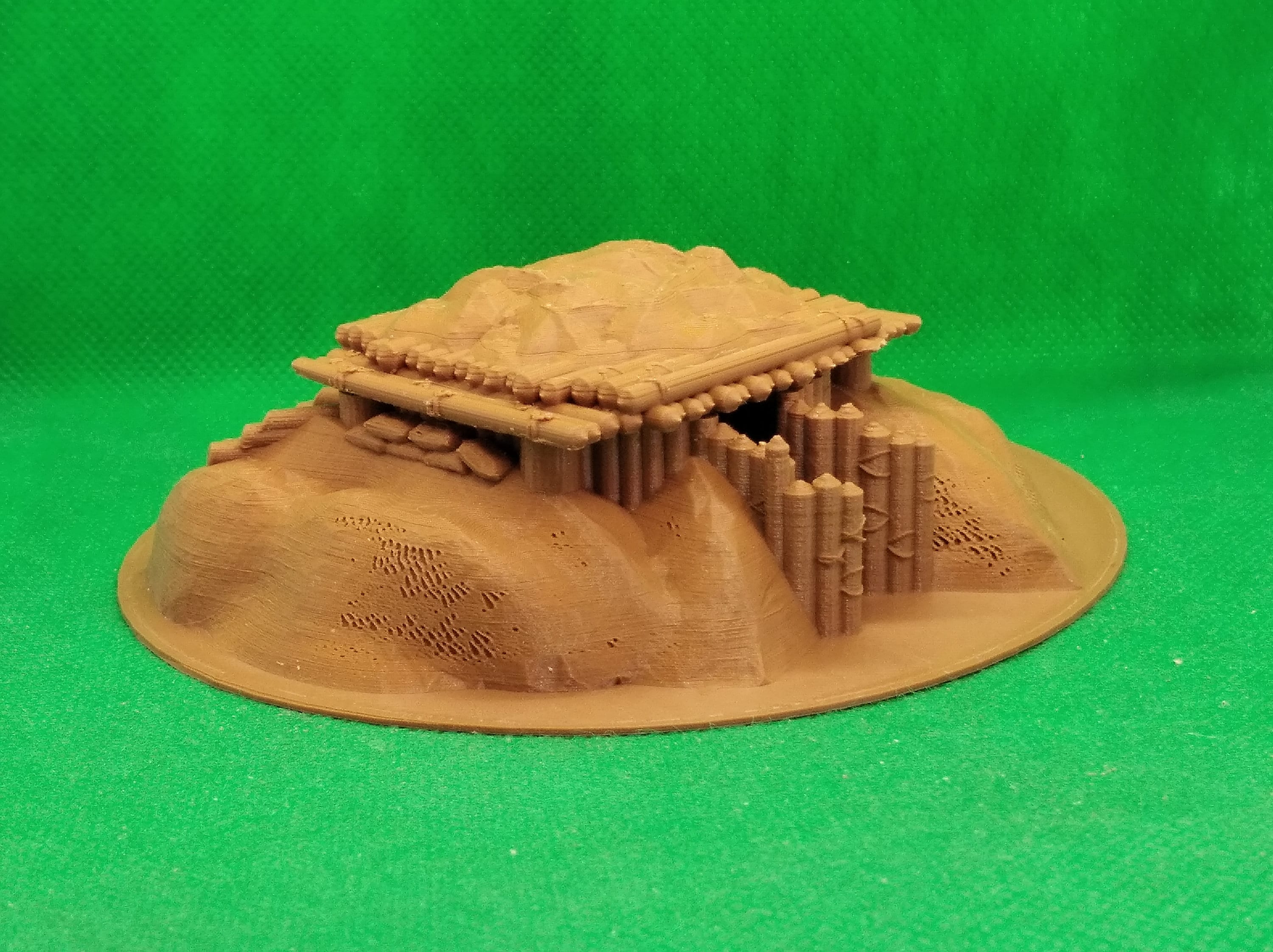 1/72 Scale Imperial Japanese Army Bunker, World War Two, WW 2, Pacific ...