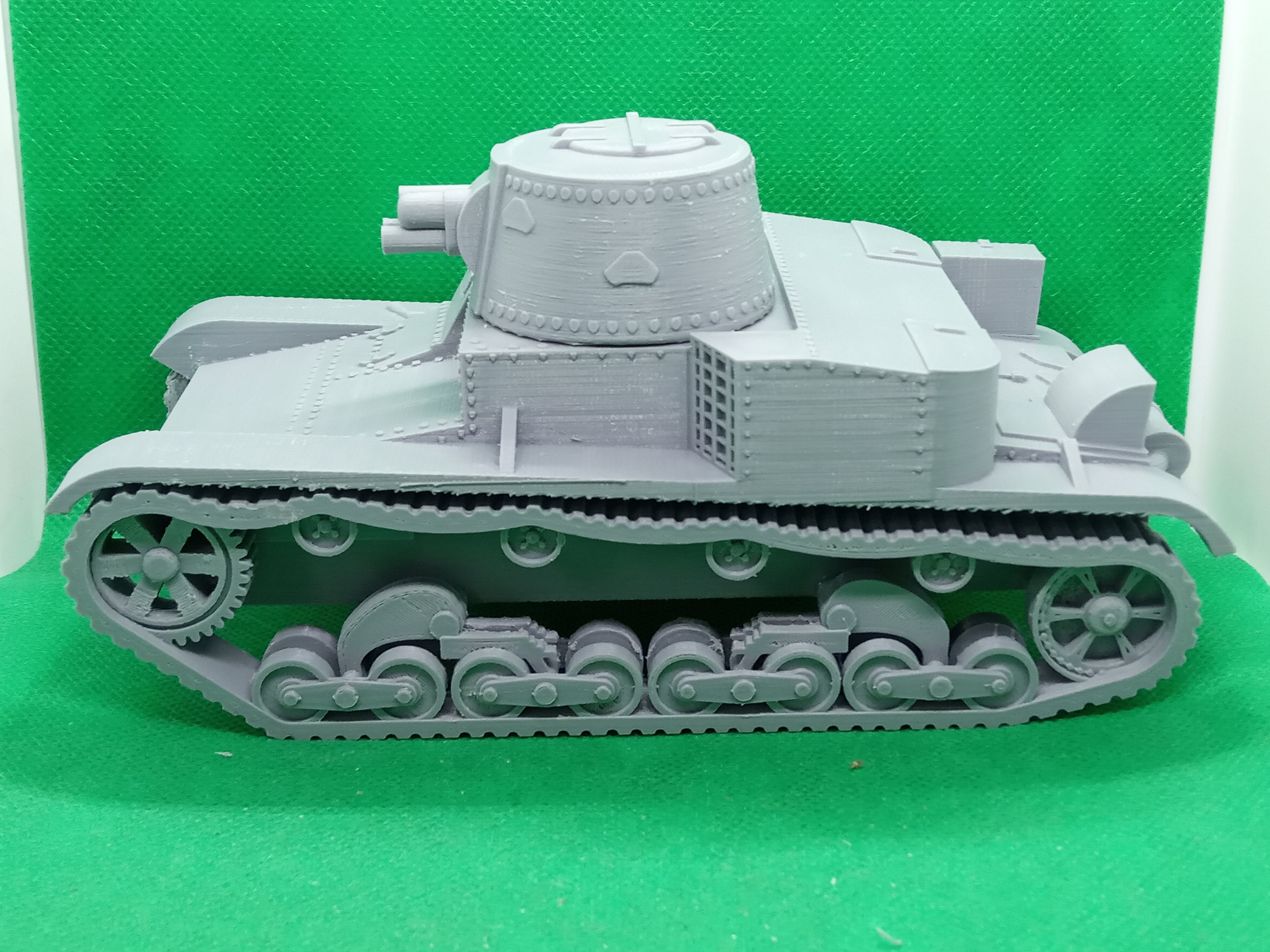 1/30 Scale Polish Vickers Mk E B Tank single Turret Raised - Etsy UK