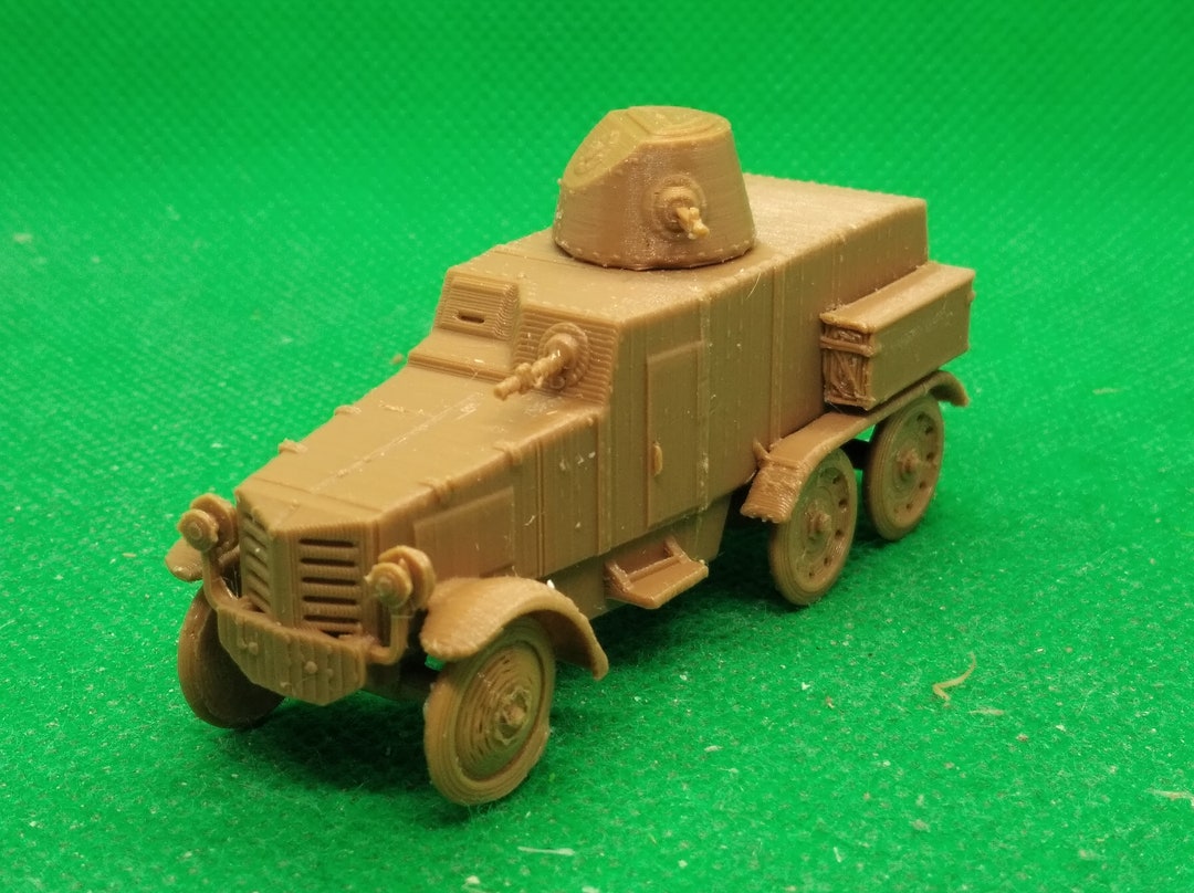 1/72 Scale Japanese Type 92 Chiyoda Armored Car, 2nd Sino-japanese War ...