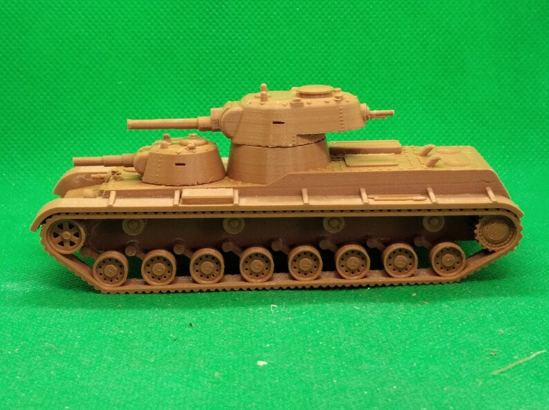 1/72 Scale Soviet SMK Multi-turreted Heavy Tank Prototype, Winter War ...