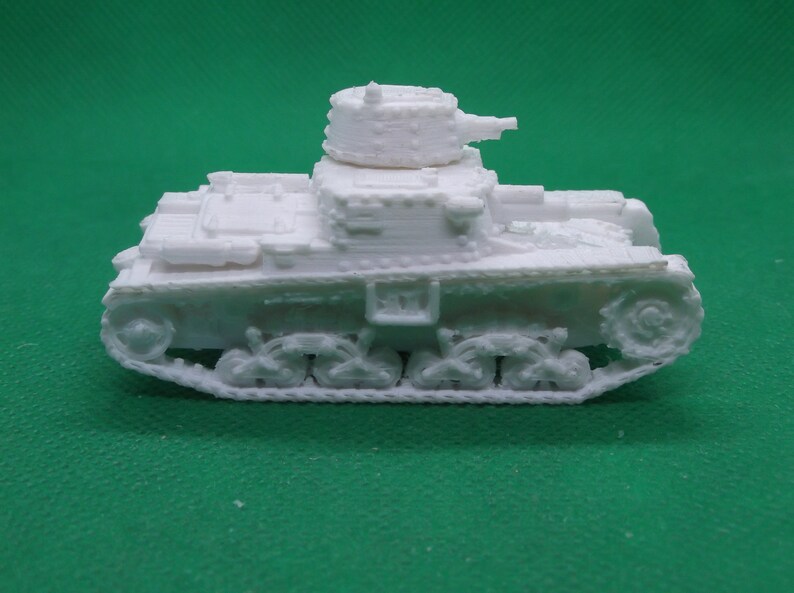 1/72 Scale Italian M11/39 Medium Tank World War Two Northern | Etsy