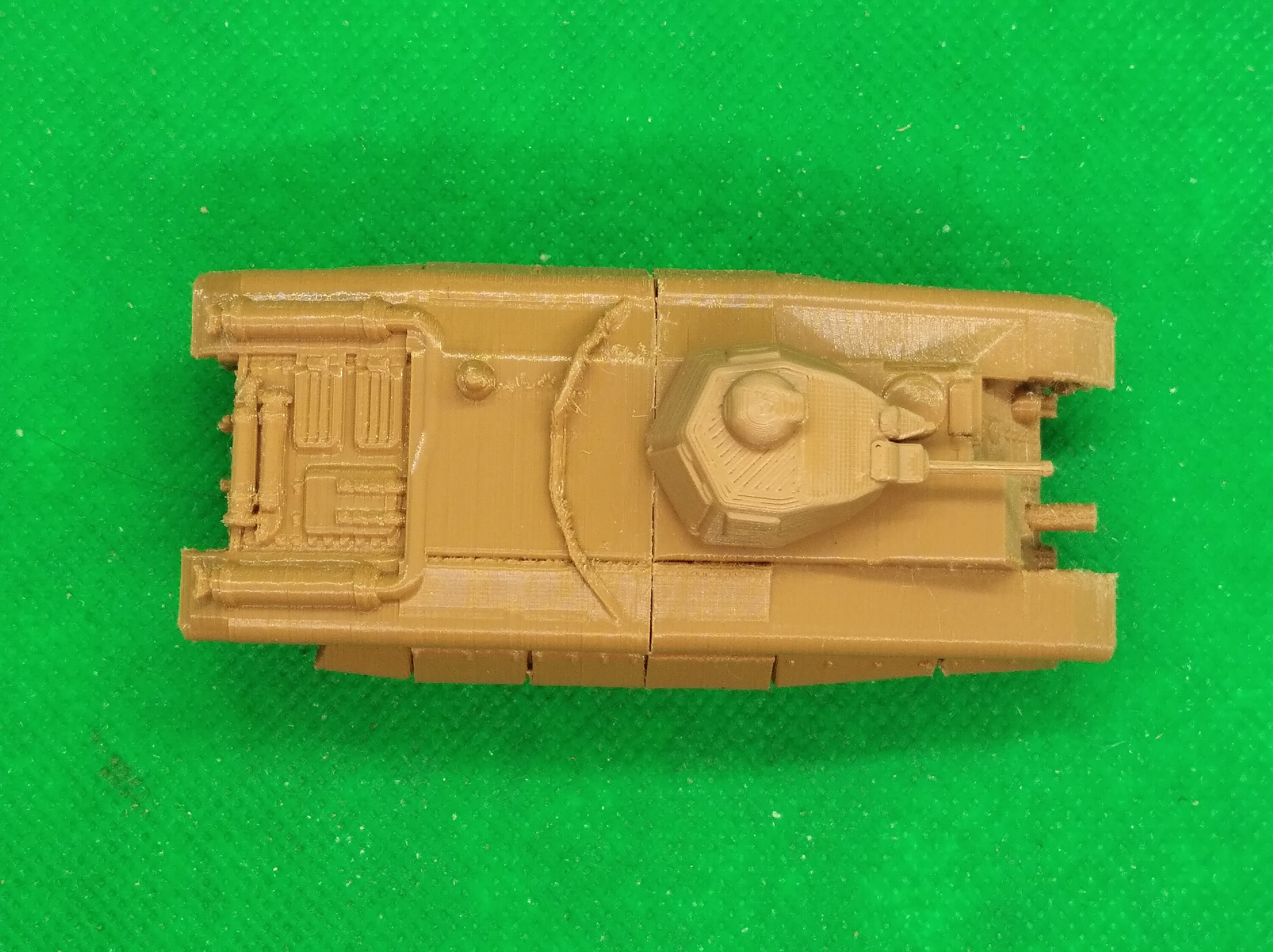1/72 Scale French Char B1ter Medium Tank Prototype (APX Turret With ...