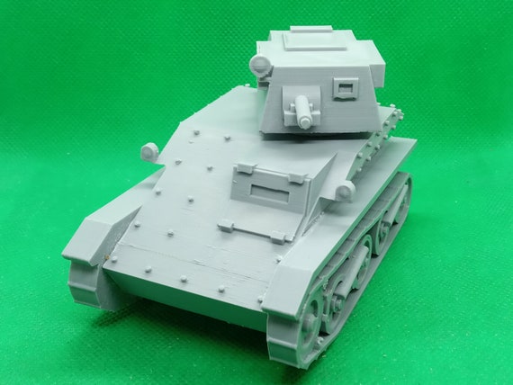 1/30 Scale British Light Tank Mk IV Inter-war World War Two | Etsy