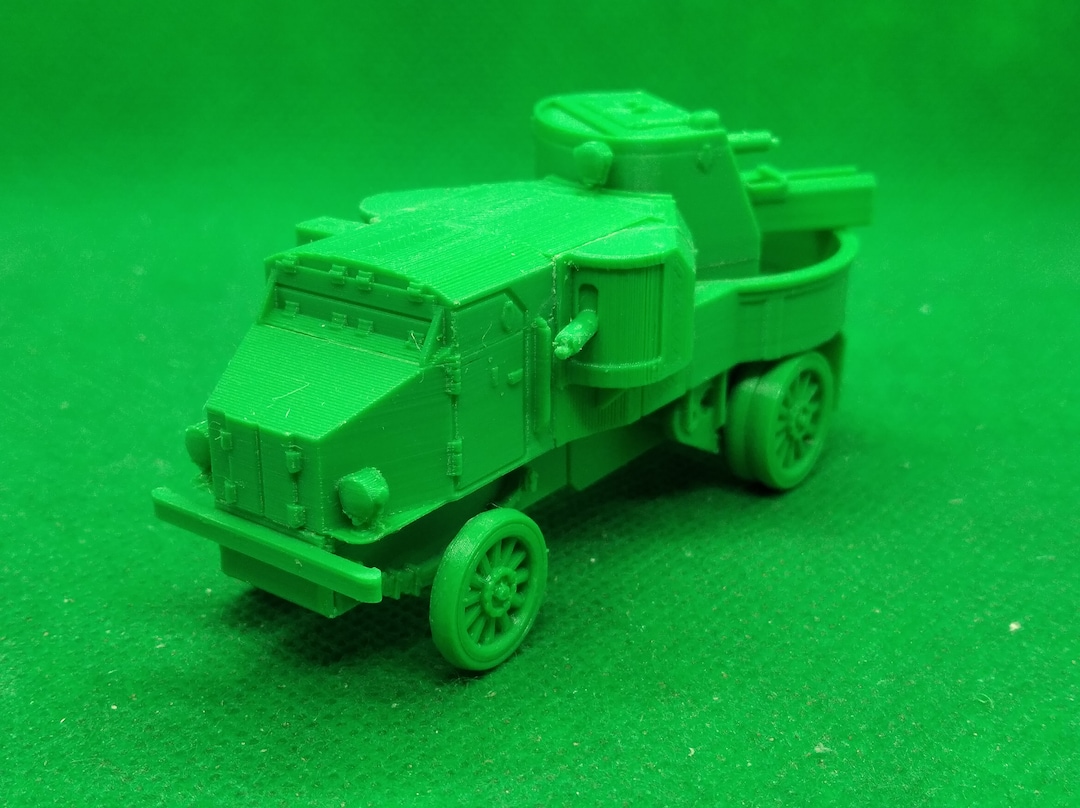 1/72 Scale Russian Garford-putilov Armored Car, World War One, Russian ...