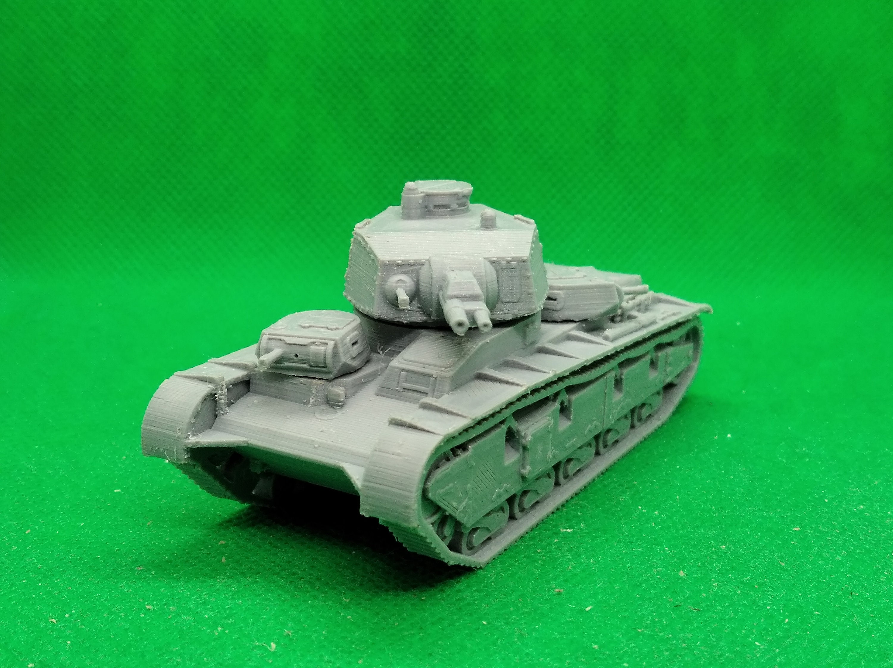 1/72 Scale German Neubaufahrzeug Type B2 Heavy Tank krupp - Etsy UK