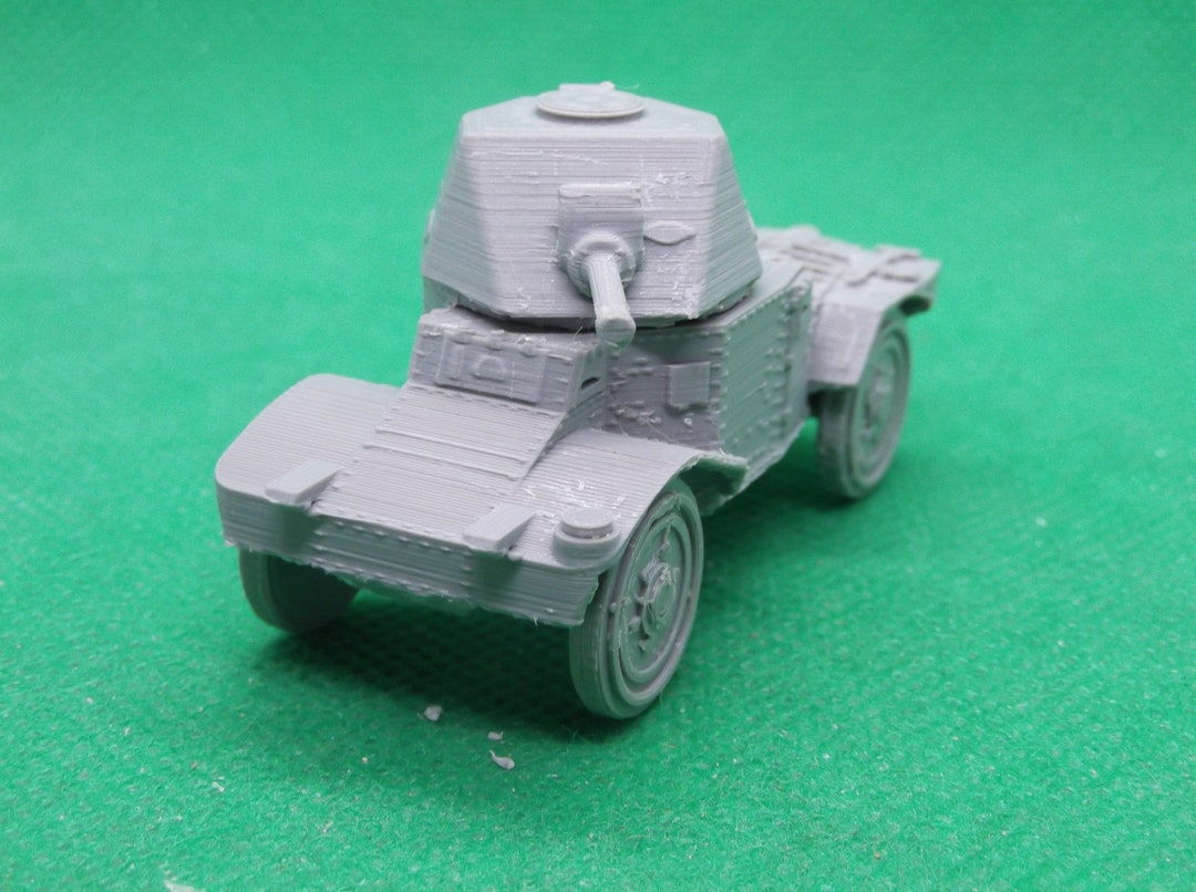 1/72 Scale French Panhard 178 AMD Armored Car Tank Destroyer, World War ...