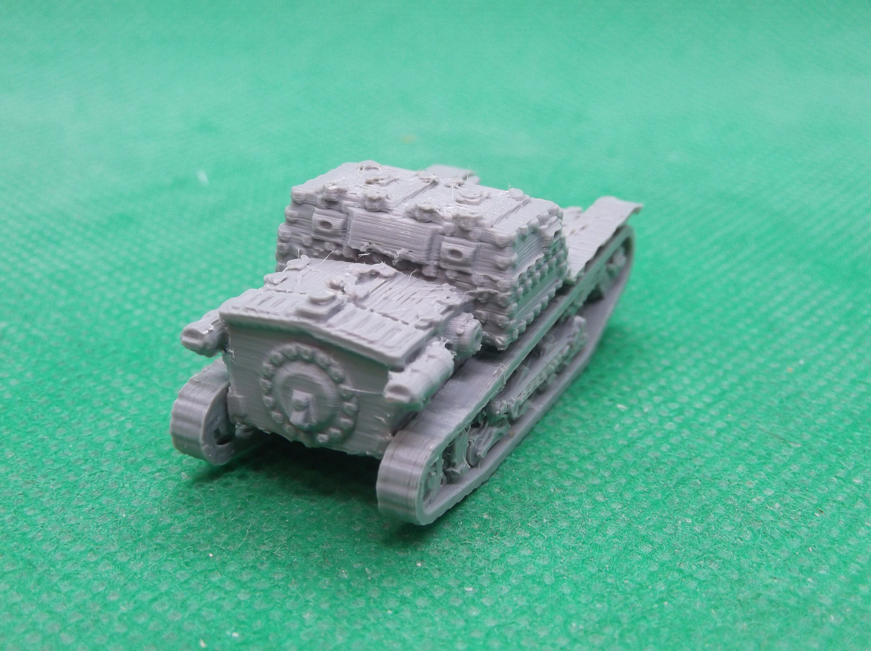 1/72 Scale Italian CV35 Tankette (breda Mounting), World War Two, WW2 ...