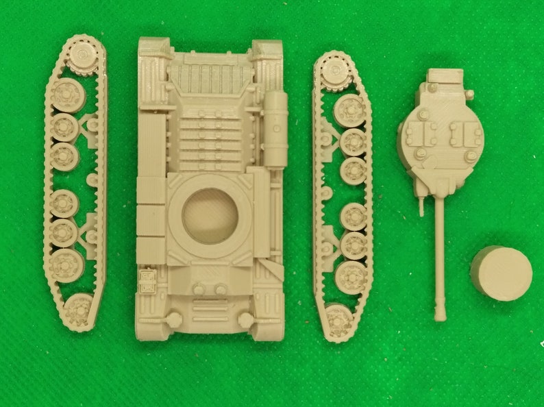 1/72 Scale British Infantry Tank Mk III Valentine Mk XI Commander's ...