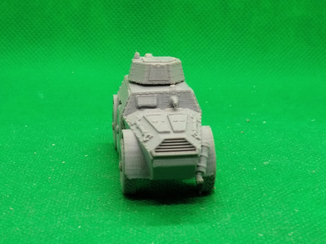 1/72 Scale Italian Fiat-ansaldo Autoblindo AB 43 Armored Car - Etsy