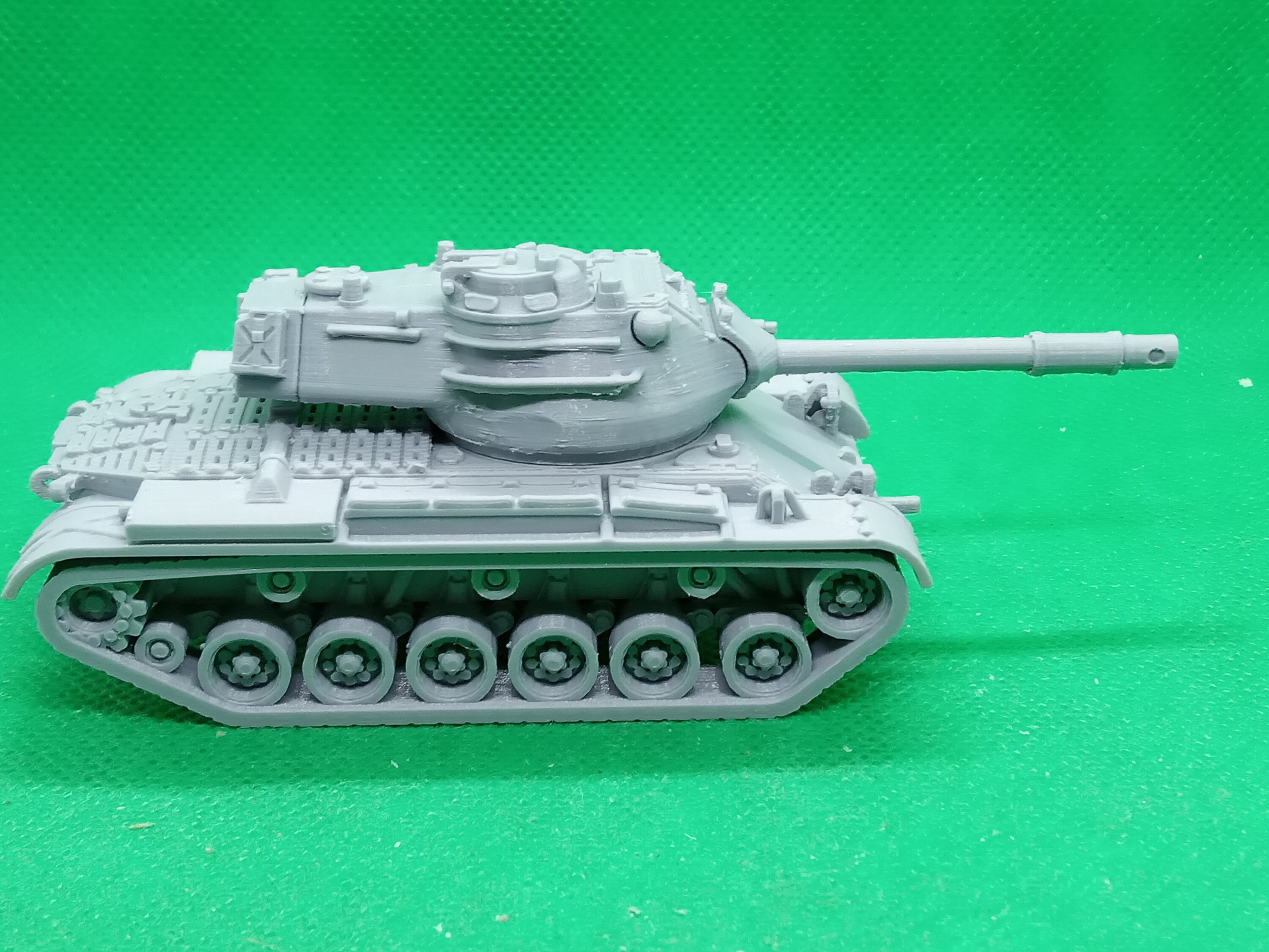 1/72 Scale United States M47 Patton Medium Tank (round Shapped Muzzle ...