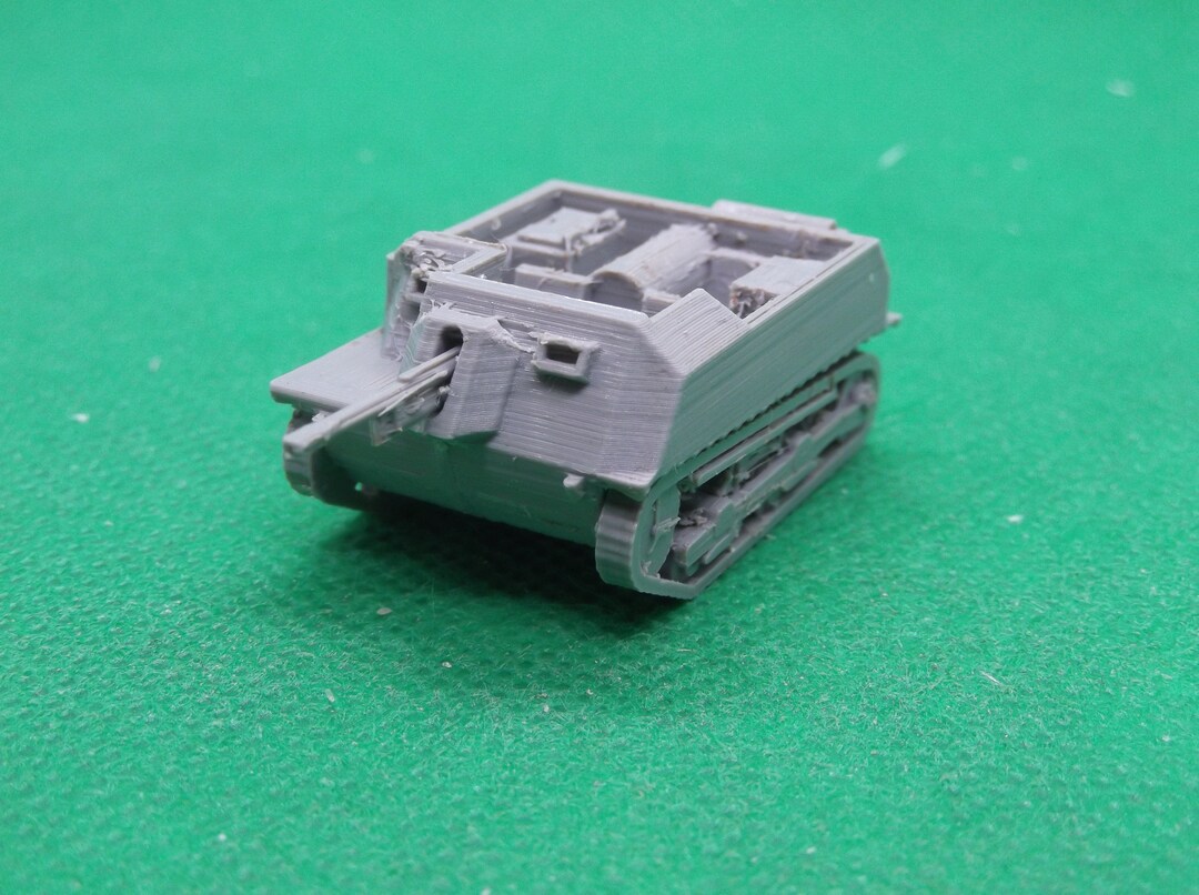 1/72 Scale Polish TKS-D Tank Destroyer Prototype, World War Two, WW2 ...