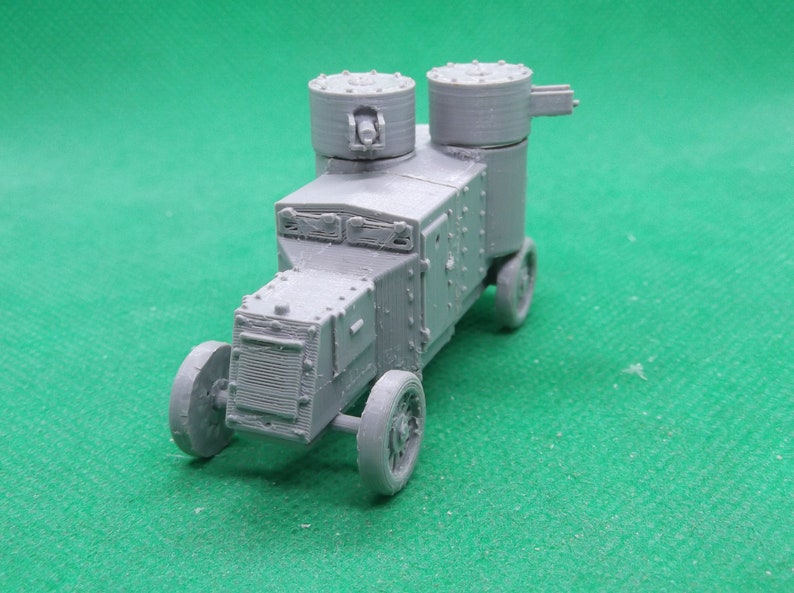 1/72 Scale Russian Austin-putilov Armored Car Russian Civil - Etsy
