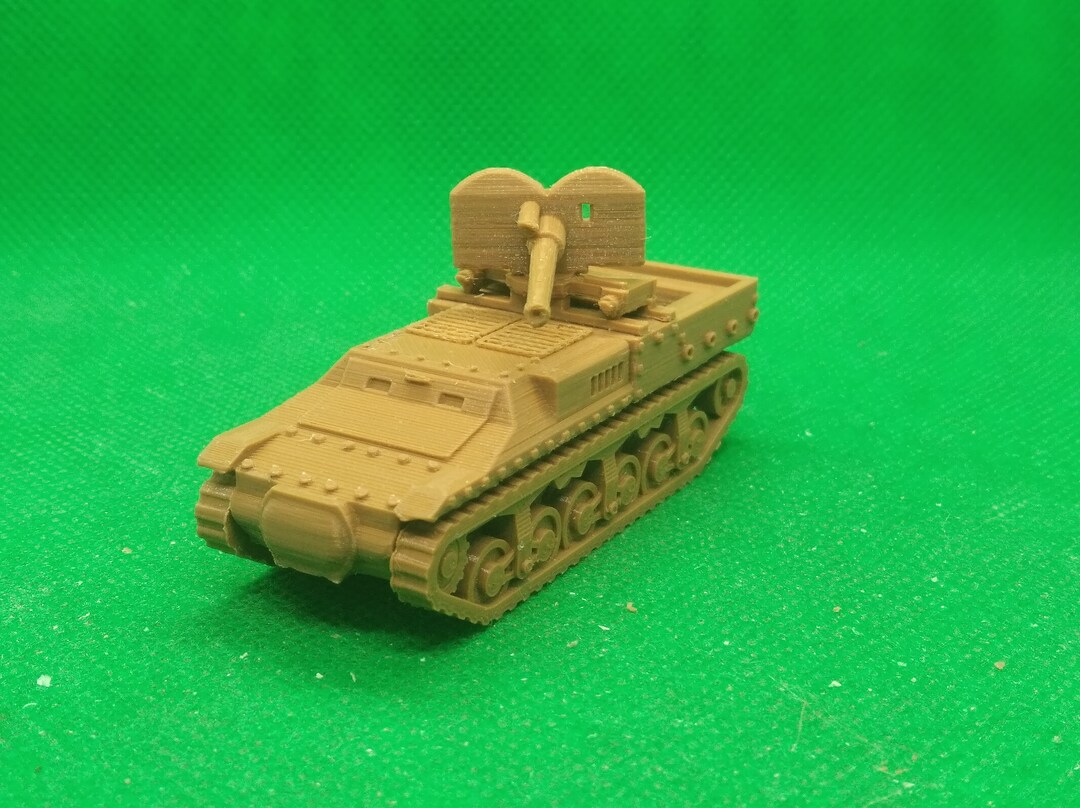 1/56 Scale French Lorraine 37L SA47 Tank Destroyer Prototype, World War ...