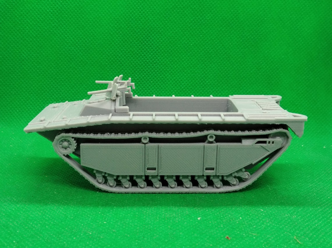 1/72 Scale United States LVTA2 Close Support Landing - Etsy