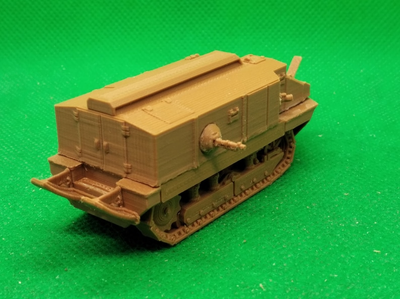 1/72 - French Schneider CA-1 Tank, World War One, WW 1, Spanish Civil ...
