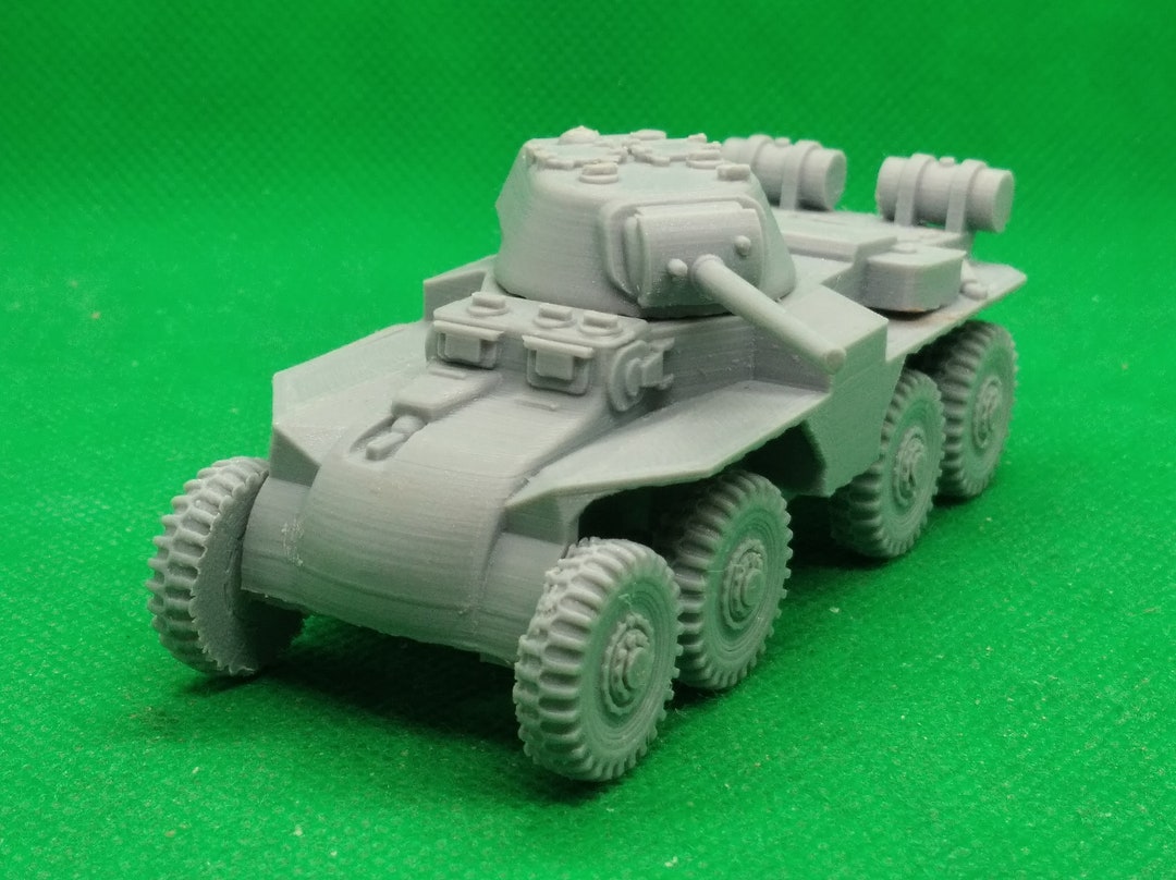 1/72 Scale US Made T18 Boarhound Armored Car, World War Two, WW 2, WW2 ...