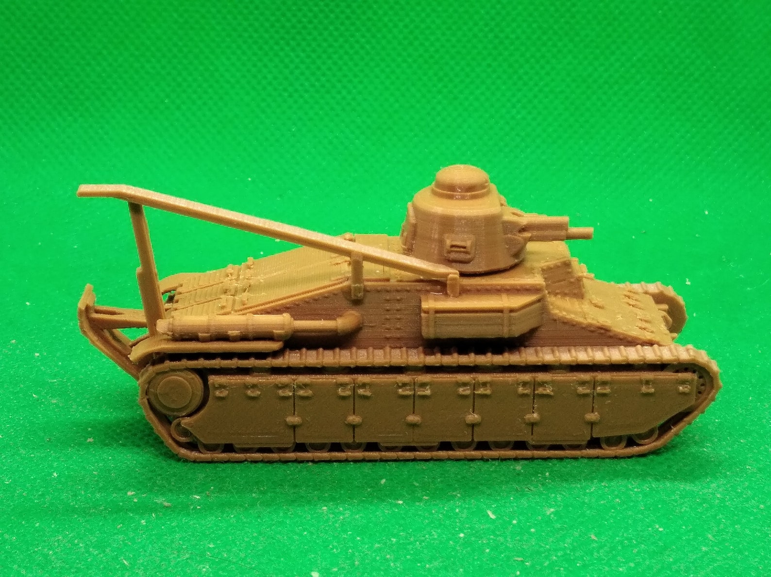 1/72 Scale French Renault Char D1 Infantry Tank ST2 Turret | Etsy