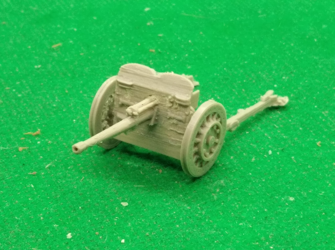 1/72 Scale 4 X French 47 Mm APX Anti-tank Gun (firing Position), World ...