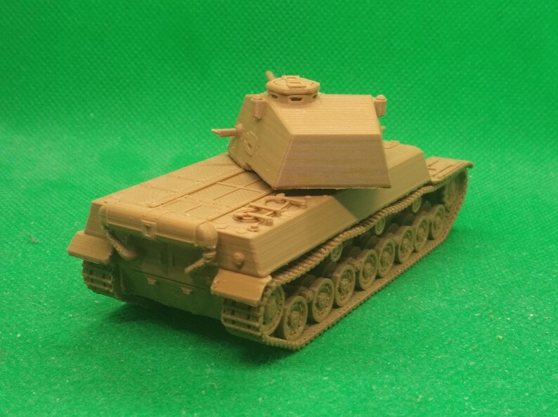 1/72 Scale Japanese Type 5 Chi-ri Medium Tank Prototype, World War Two ...
