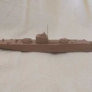 1/72 Scale Soviet Bronekater Pr 1124 Armored Patrol Boat (T-34 Welded F ...