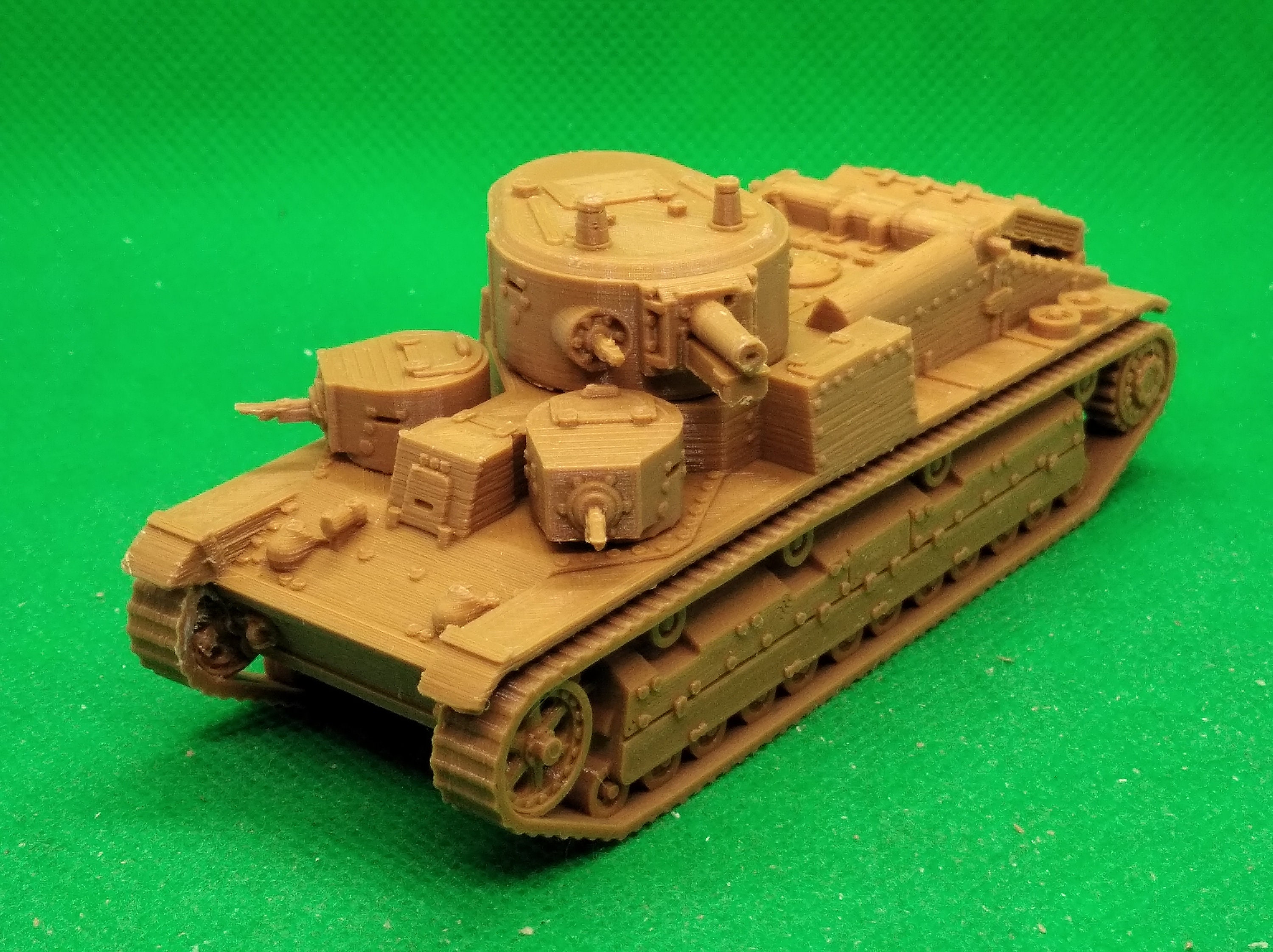 1/72 Scale Soviet T-28 Model 1934 Medium Tank, World War Two, WW2 ...