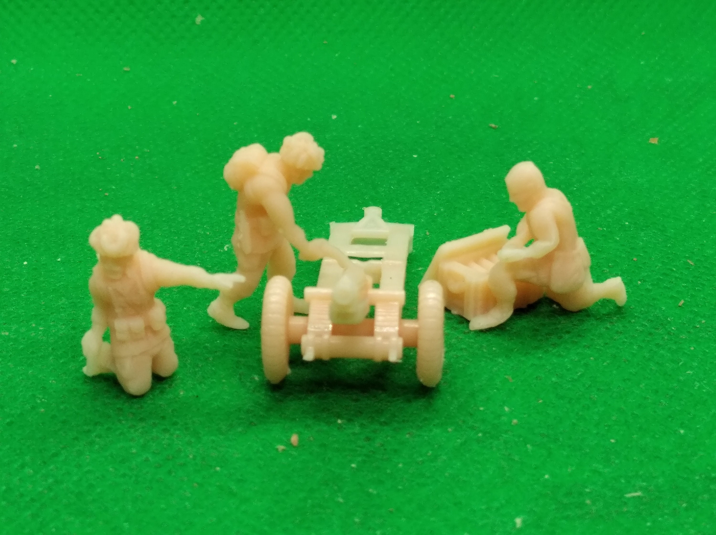 1/72 Scale US Paratroopers 75mm Pack Howitzer M1 With Crew | Etsy