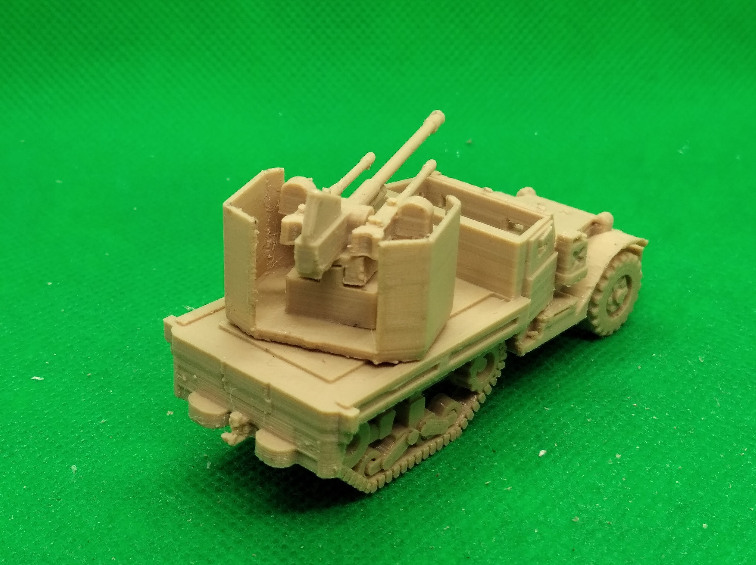 1/72 Scale United States M15 Half-track Self-propelled | Etsy