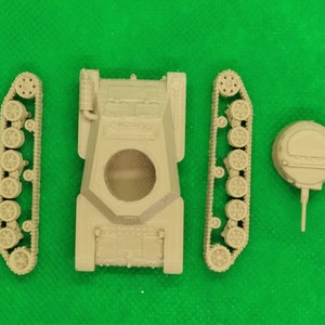 1/72 Scale Japanese Type 2 Ke-to Light Tank, World War Two, WW2, 3D ...