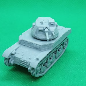 1/72 Scale French AMC 35 Cavalry Tank, World War Two, WW2, Battle for ...