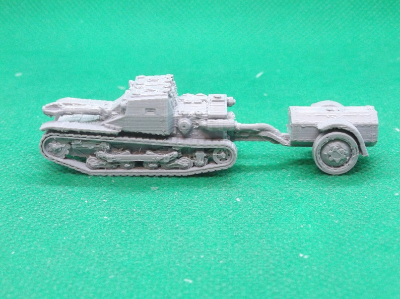 1/72 Scale Italian CV33 LF Flame Thrower Tankette, World War Two, WW2 ...