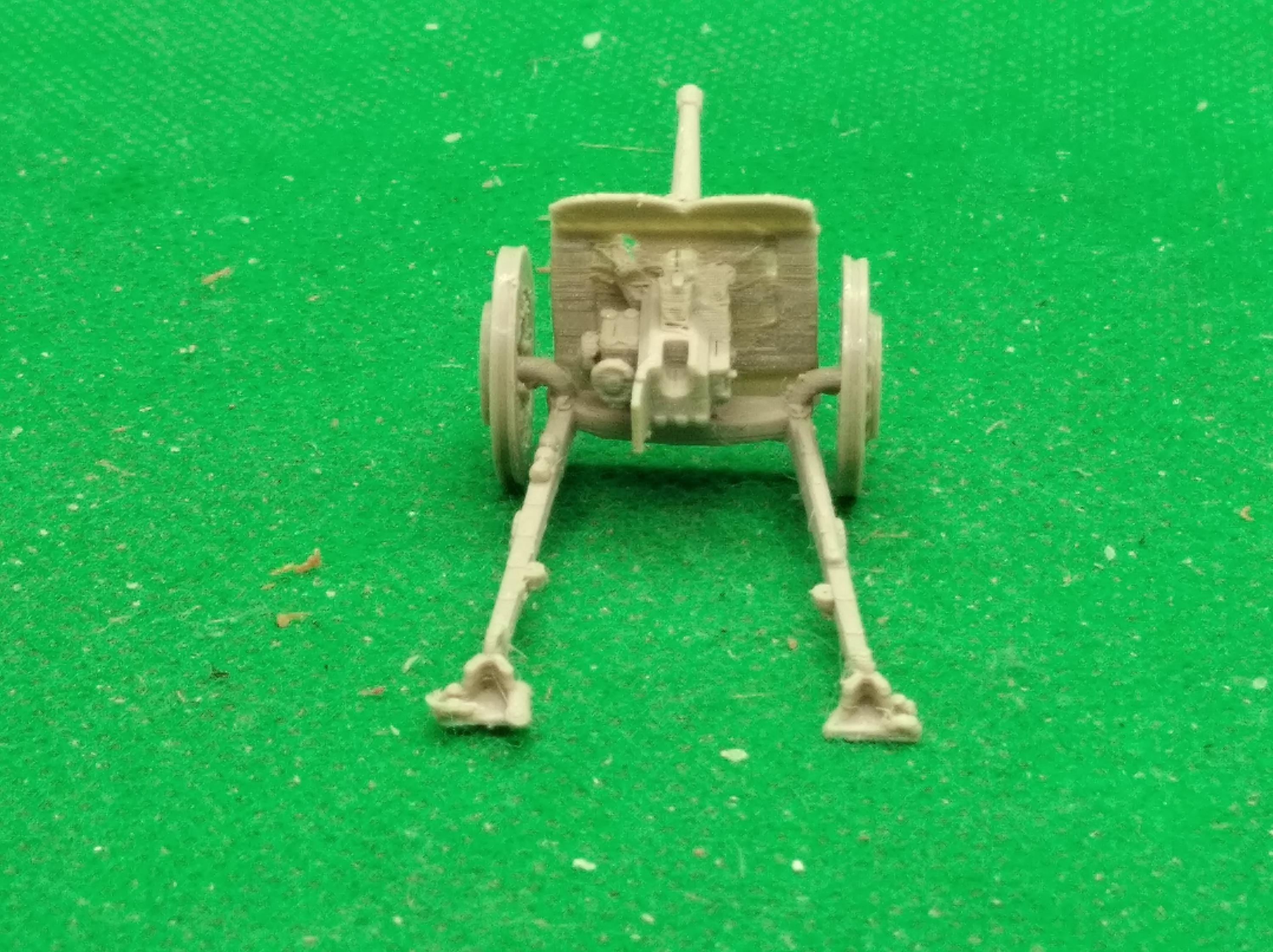 1/72 Scale 4 X French 47 Mm APX Anti-tank Gun (firing Position), World ...