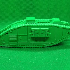 1/72 Scale British Mk V Tank (female), World War One, WW 1, Russian ...