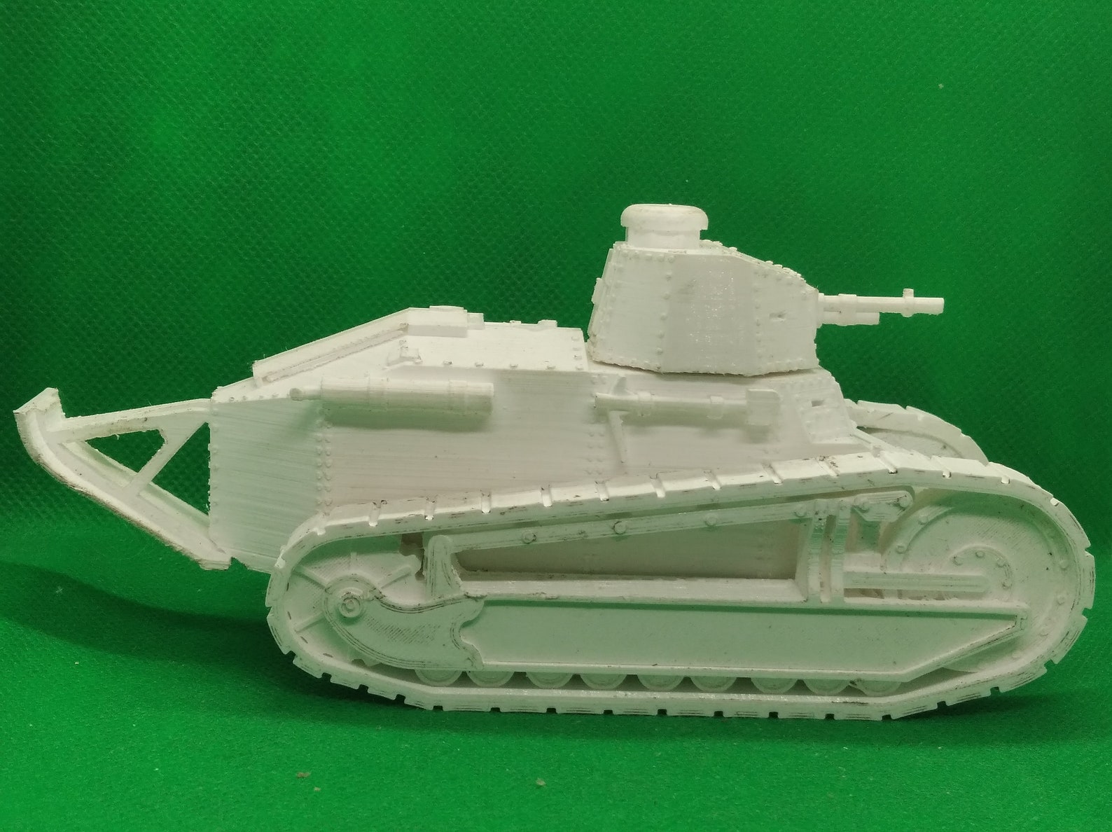 1/30 Scale French Renault FT Light Tank With Hotchkiss Armed - Etsy