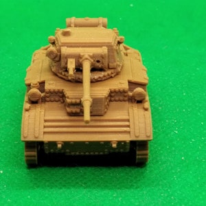 1/72 Scale British Light Tank Mk VII Tetrarch With Littlejohn Adapter ...