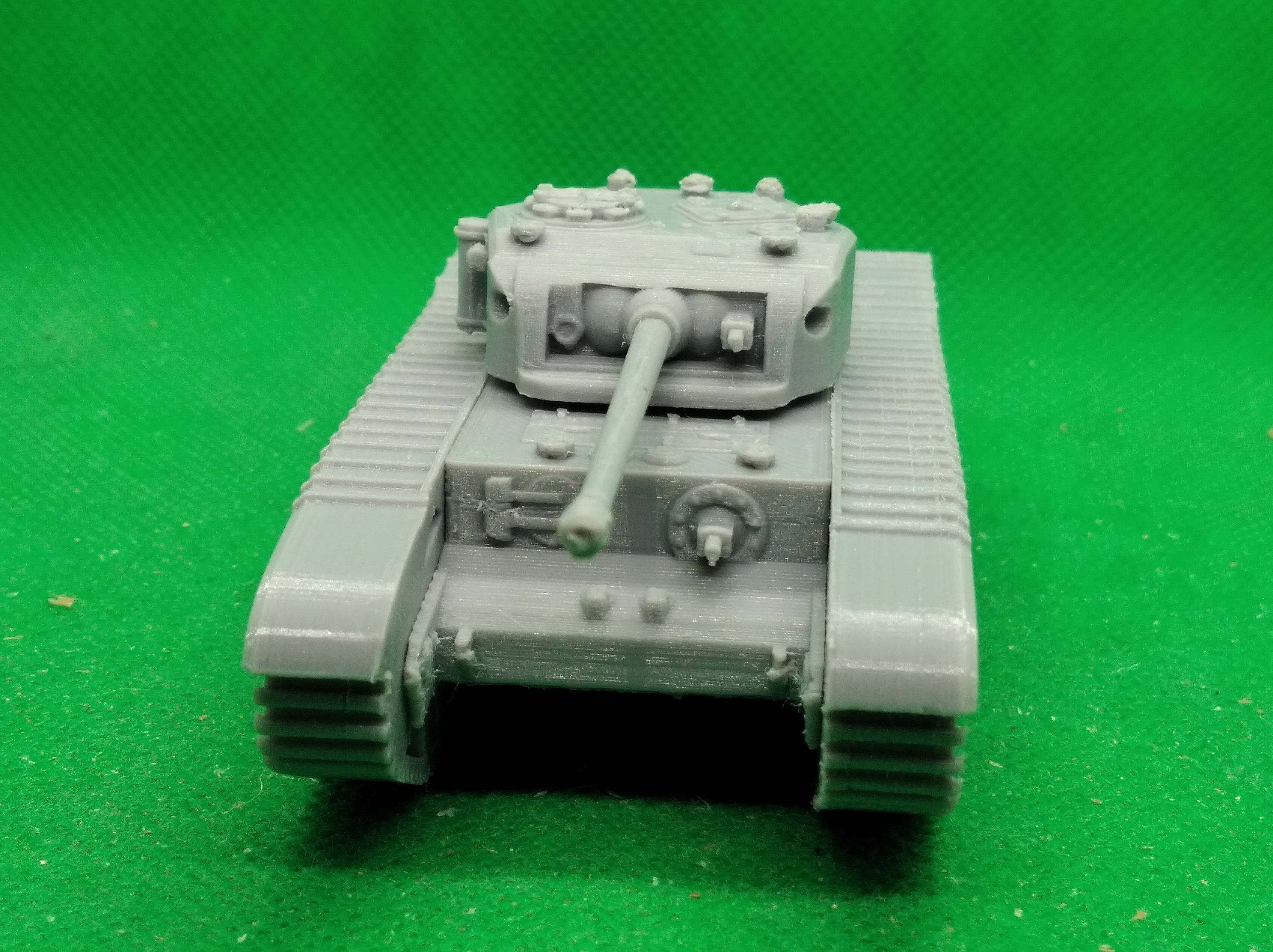 1/72 Scale British Black Prince Infantry Tank Prototype, World War Two ...