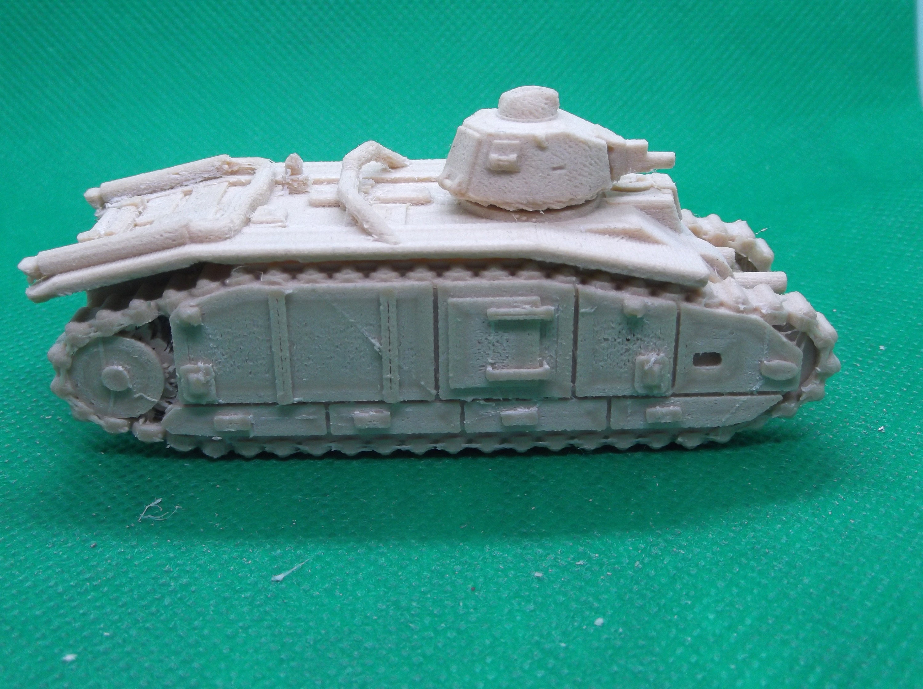 1/72 Scale French Char B1 Medium Tank (APX Turret With SA34 Gun), World ...