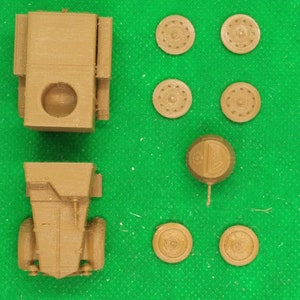 1/72 Scale Japanese Type 92 Chiyoda Armored Car, 2nd Sino-japanese War ...