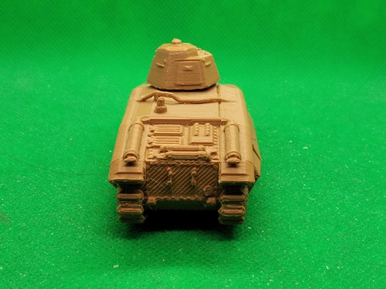 1/72 Scale French Char B1ter Medium Tank (ARL 2 Turret With SA35 Gun ...
