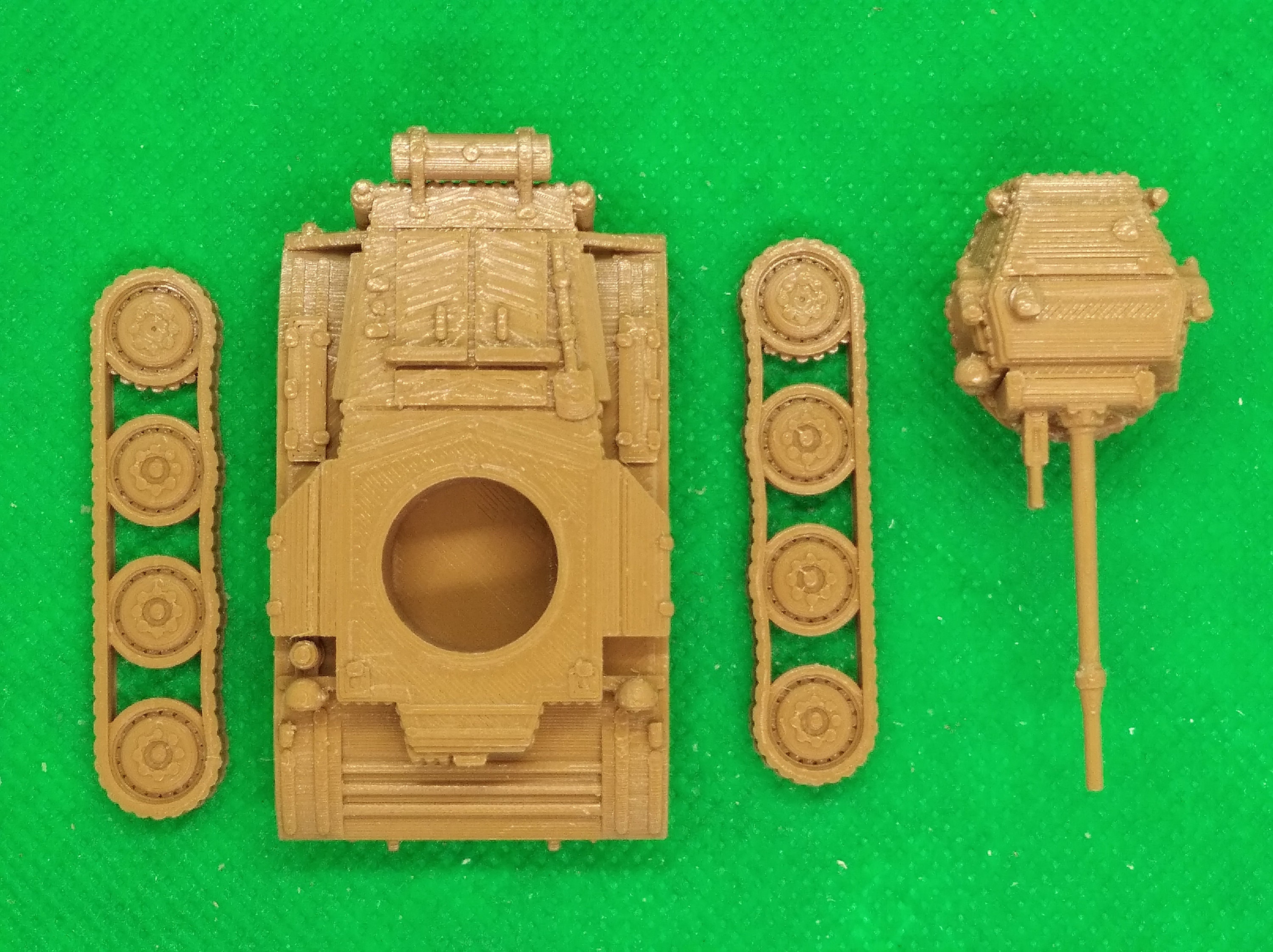 1/72 Scale British Light Tank Mk VII Tetrarch With Littlejohn - Etsy