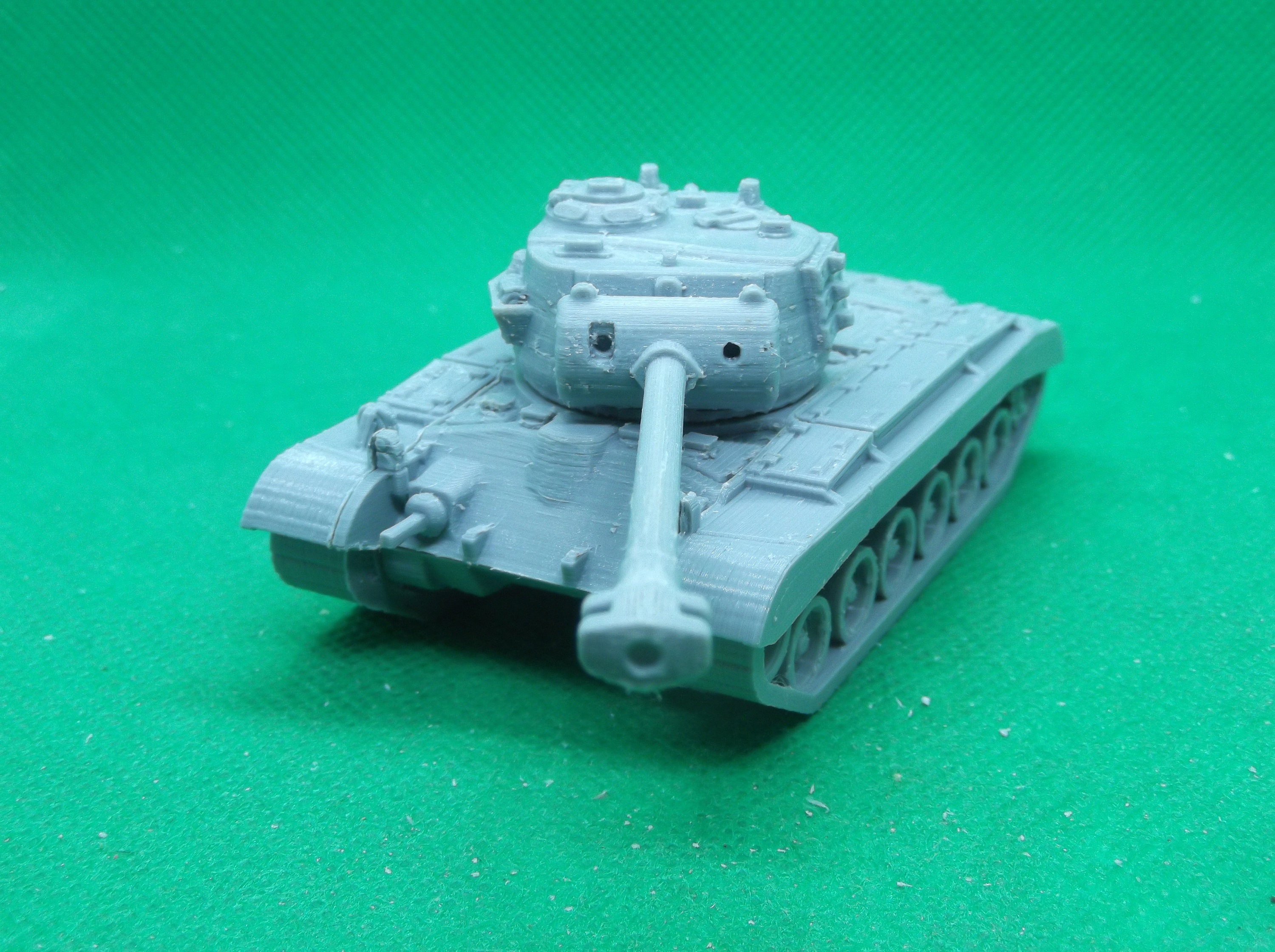 1/72 Scale United States M26 Pershing Heavy Tank With Covered | Etsy