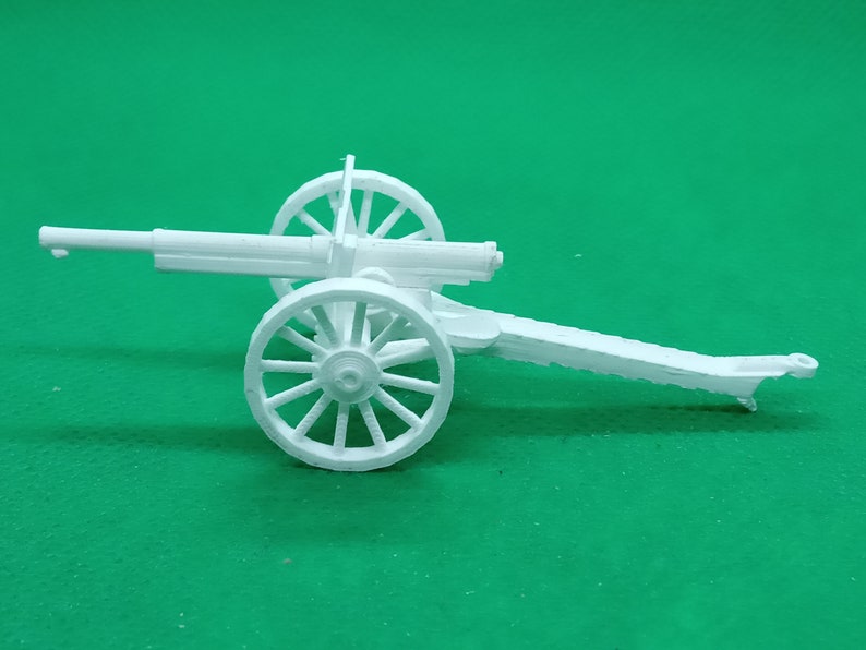 1/56 Scale 2 X French Canon De 75 Mm Mle 1897 Gun spoked | Etsy