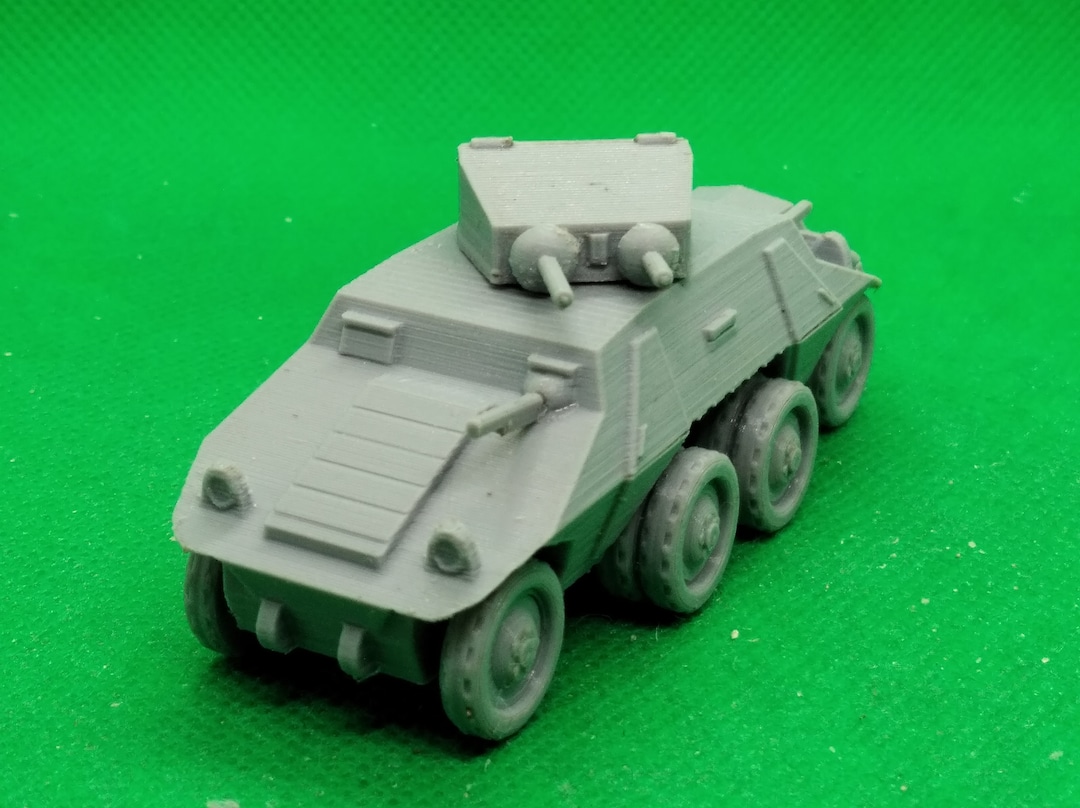 1/72 Scale Austrian/german Steyr ADGZ Heavy Armored Car, World War Two ...
