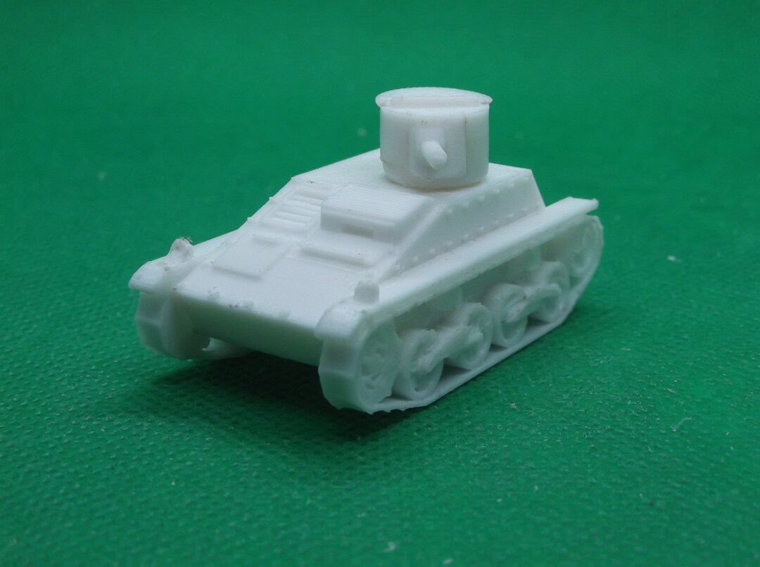 1/72 Scale Finnish Vickers Model 1933 Light Tank, Winter War, World War ...