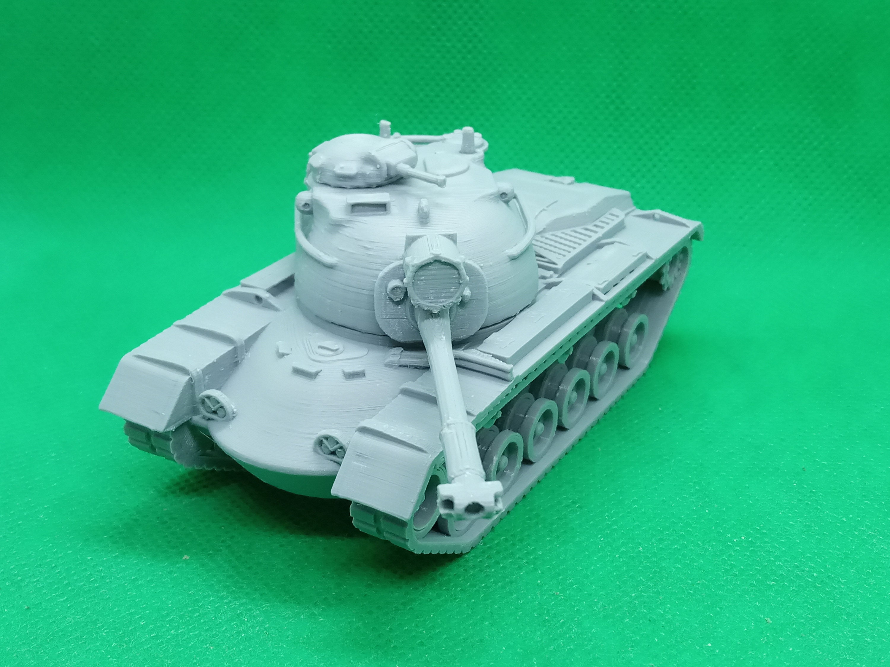 1/72 Scale US M48A2 Main Battle Tank With Light Projector, Cold War ...