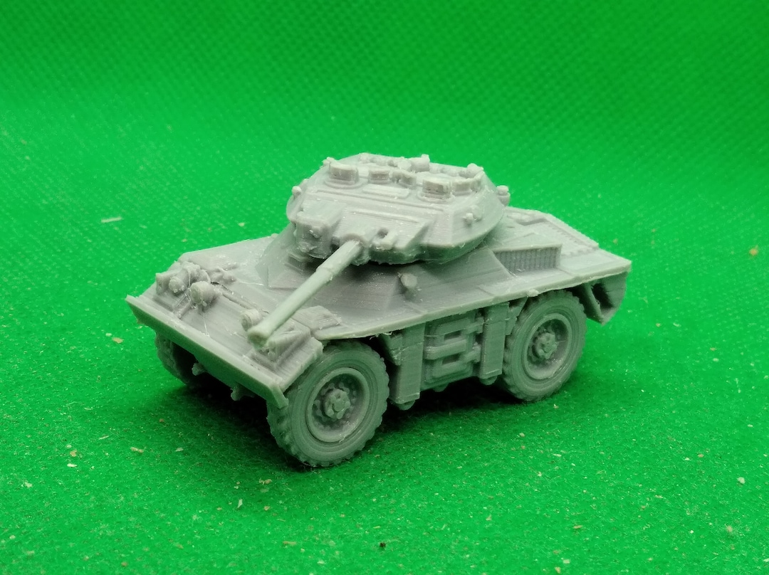 1/72 Scale British FV721 Fox Combat Vehicle Reconnaissance (wheeled ...